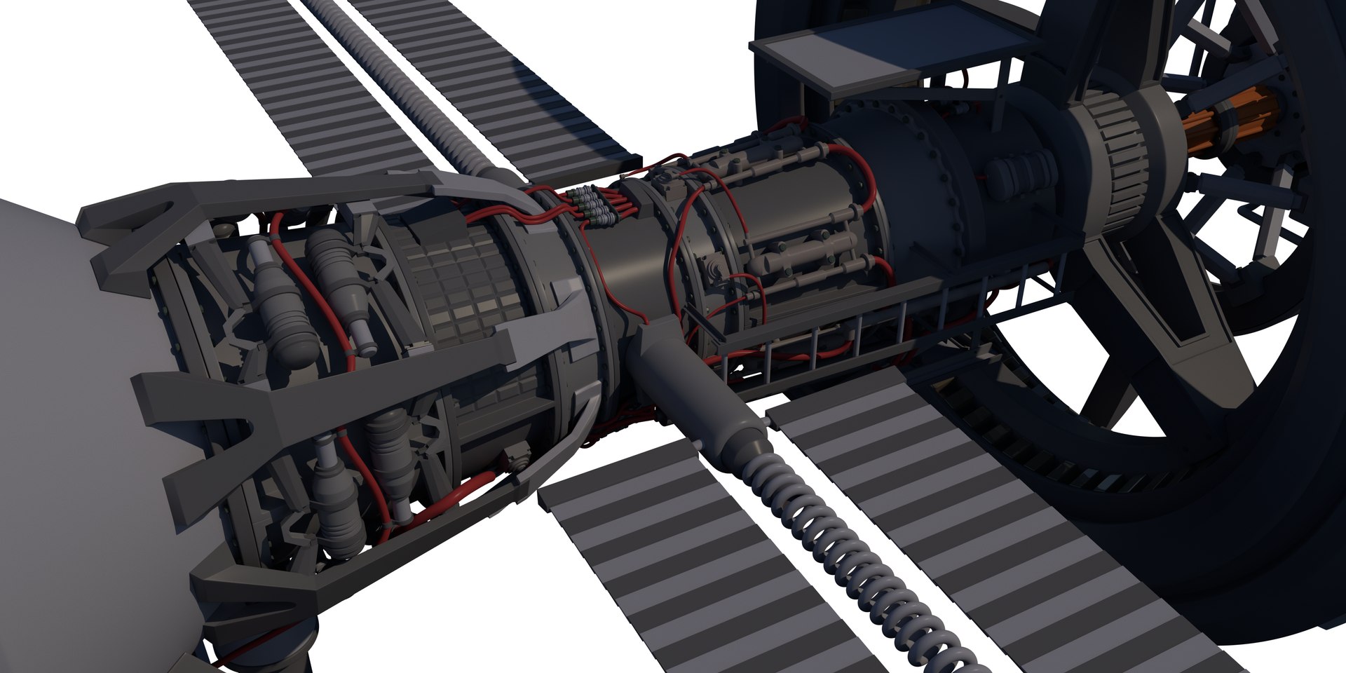 3D Model Sci-fi Satalite - TurboSquid 2030226