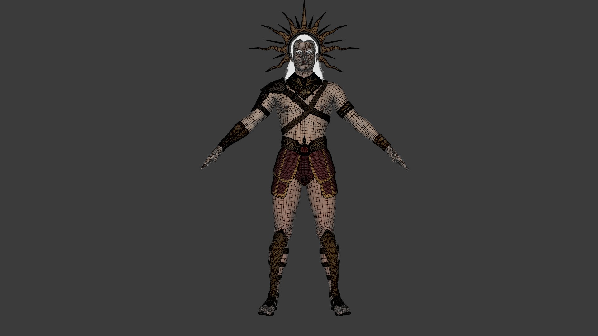 3D Apollo - God Of Light Low-poly 3D Model - TurboSquid 2442172