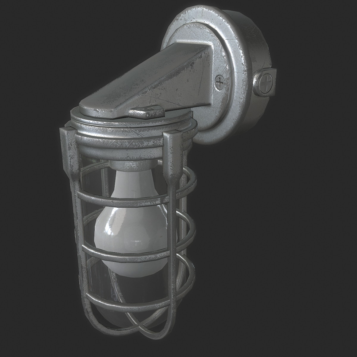 3d model light fixture 04