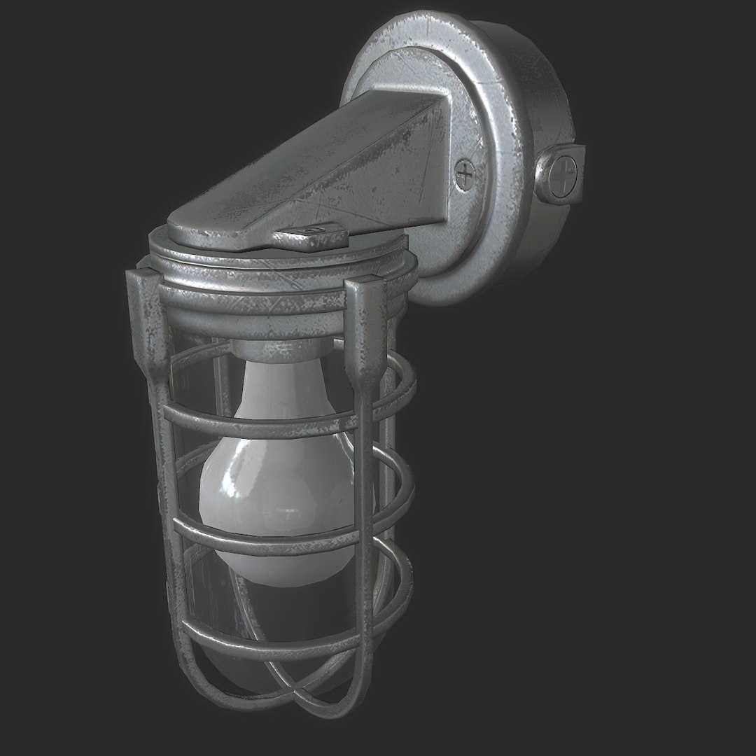 3d model light fixture 04