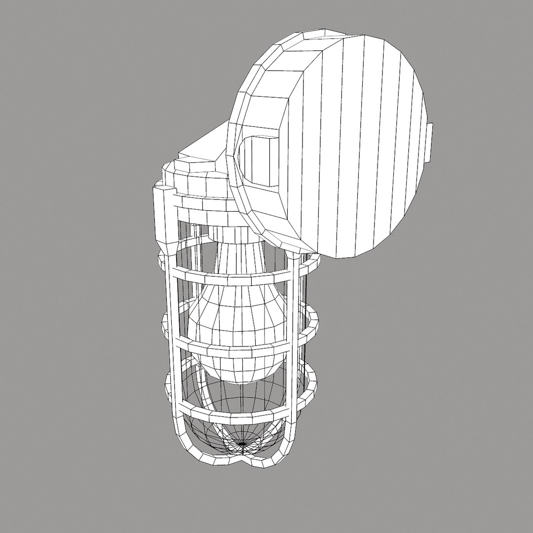 3d model light fixture 04