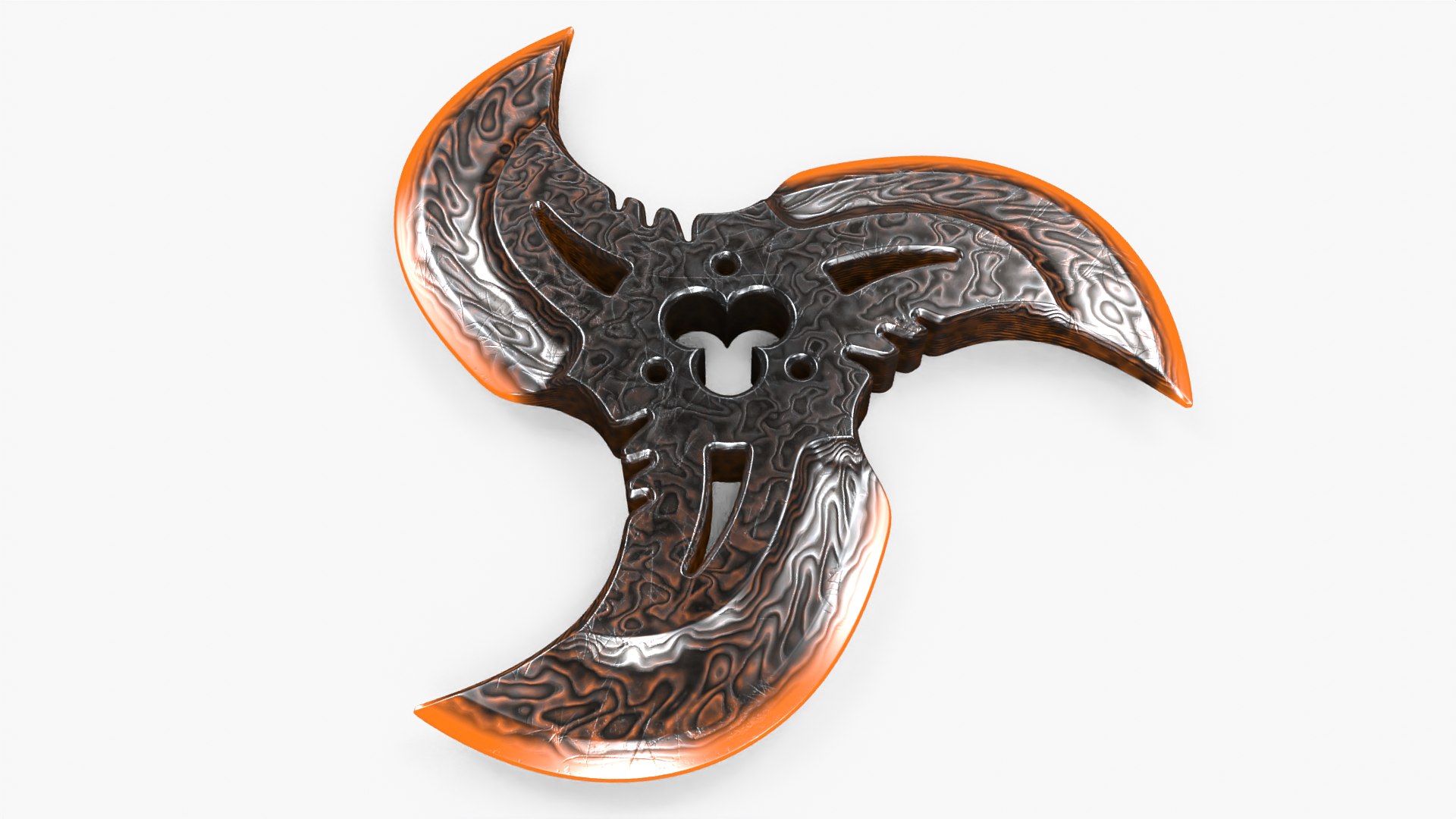 3D model Throwing Star VIII m V em - TurboSquid 2011165