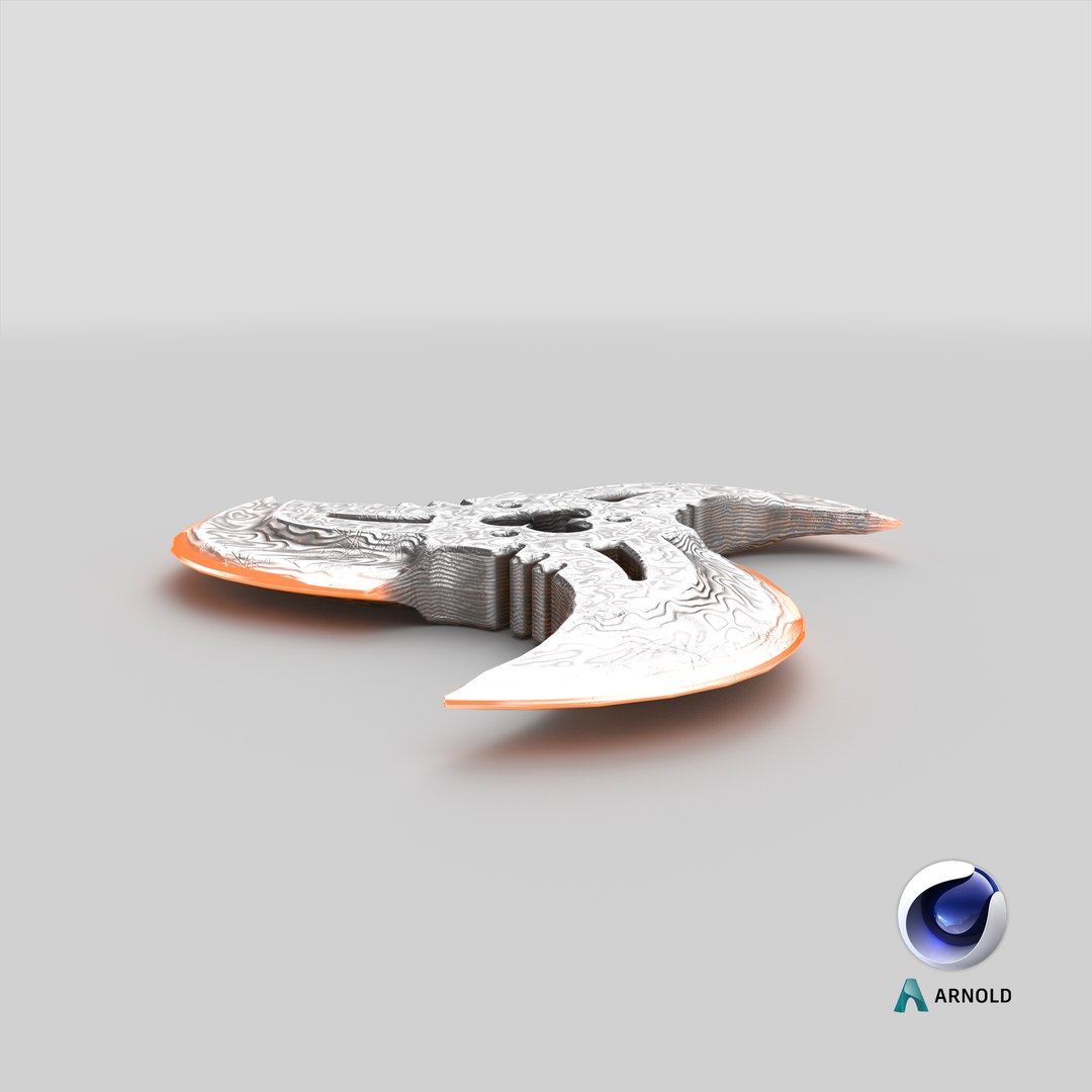 3D Model Throwing Star VIII M V Em - TurboSquid 2011165