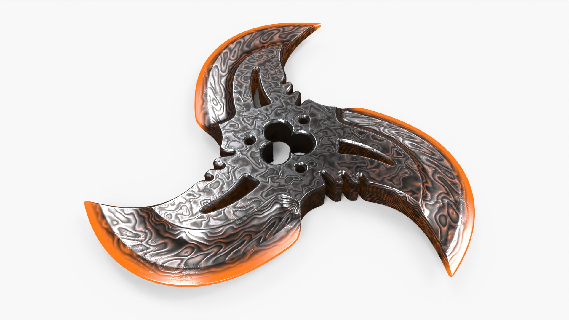 3D model Throwing Star VIII m V em - TurboSquid 2011165