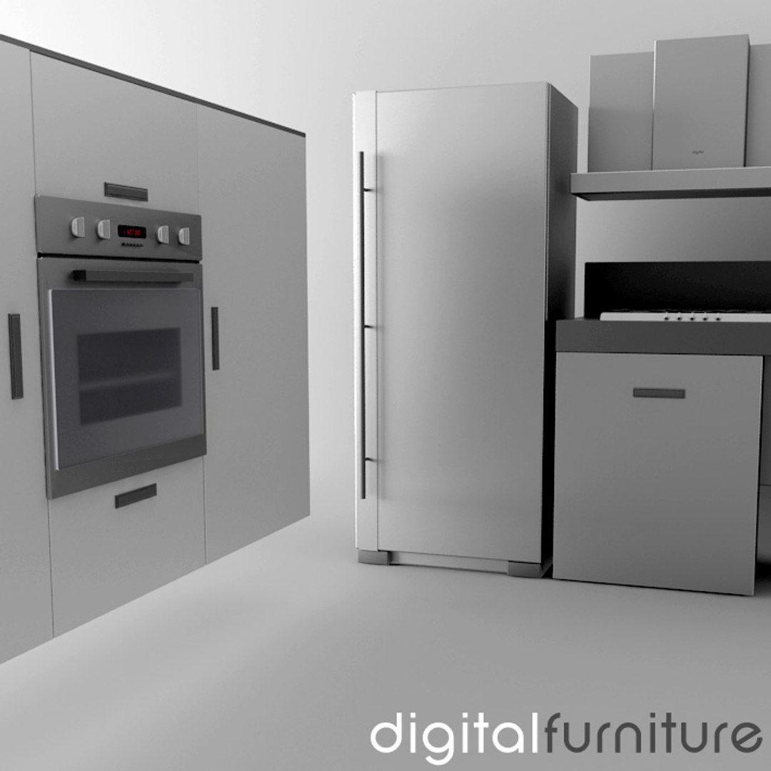 Kitchen 3d 3ds