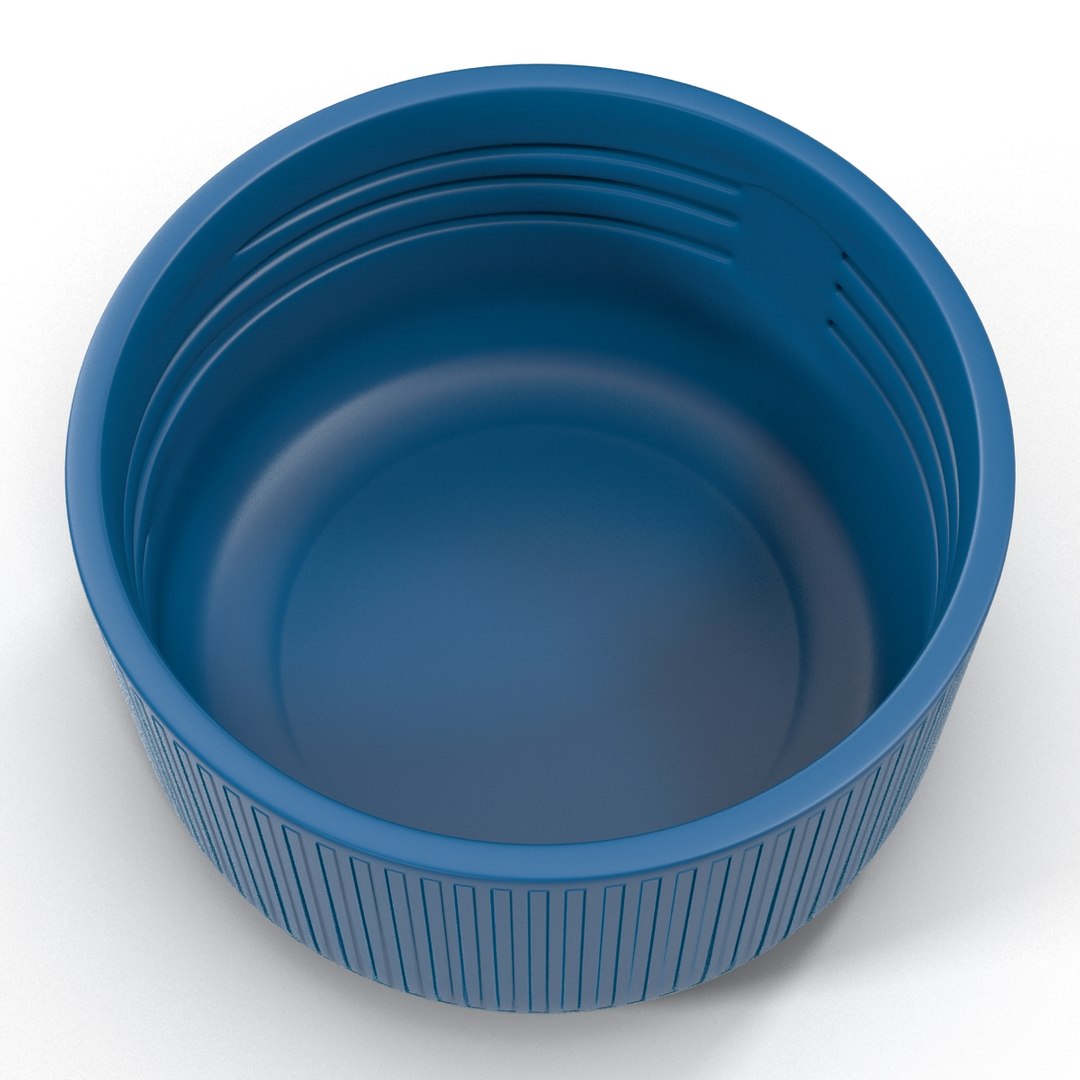 Plastic Bottle Cap 3d Max