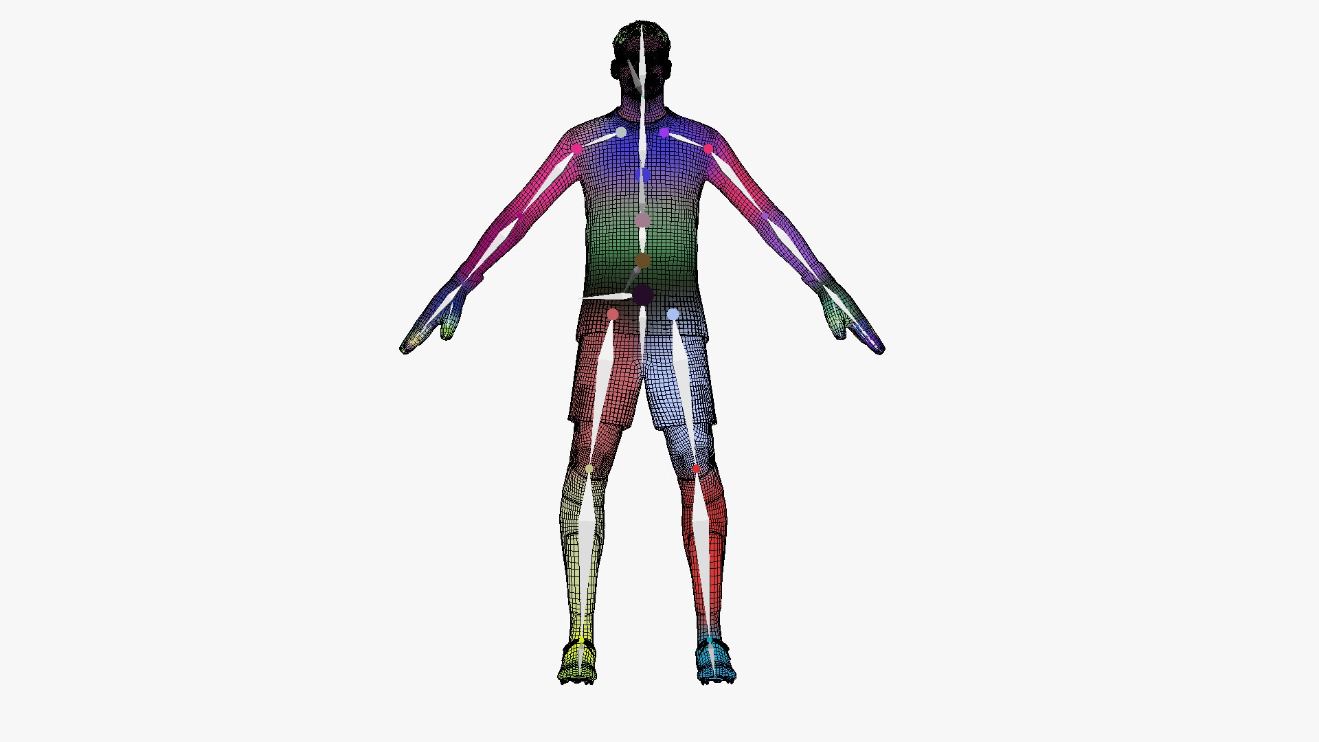 3D T-Pose Andriy Lunin Real Madrid 23-24 Model - TurboSquid 2161759