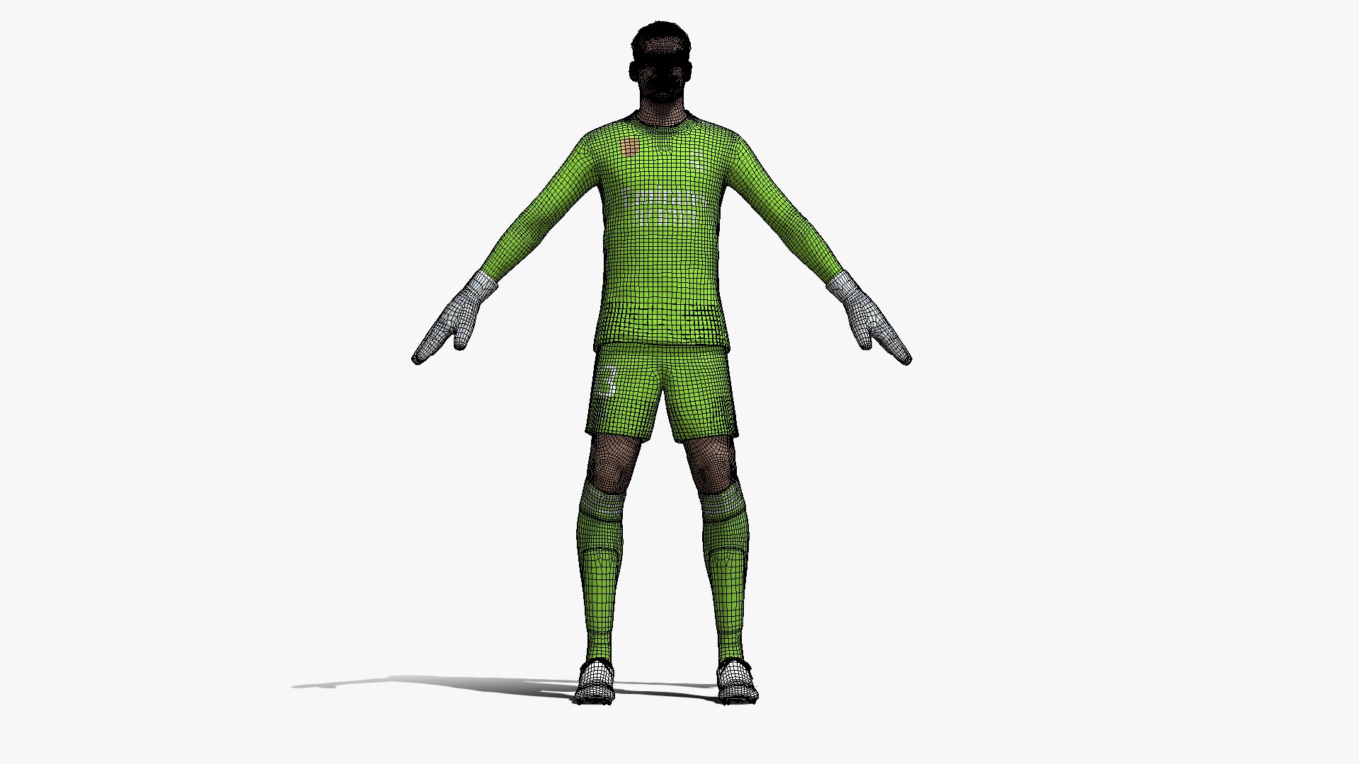 3D T-Pose Andriy Lunin Real Madrid 23-24 Model - TurboSquid 2161759