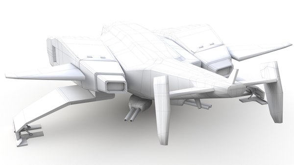 3D 3D Dropship model - TurboSquid 1932900