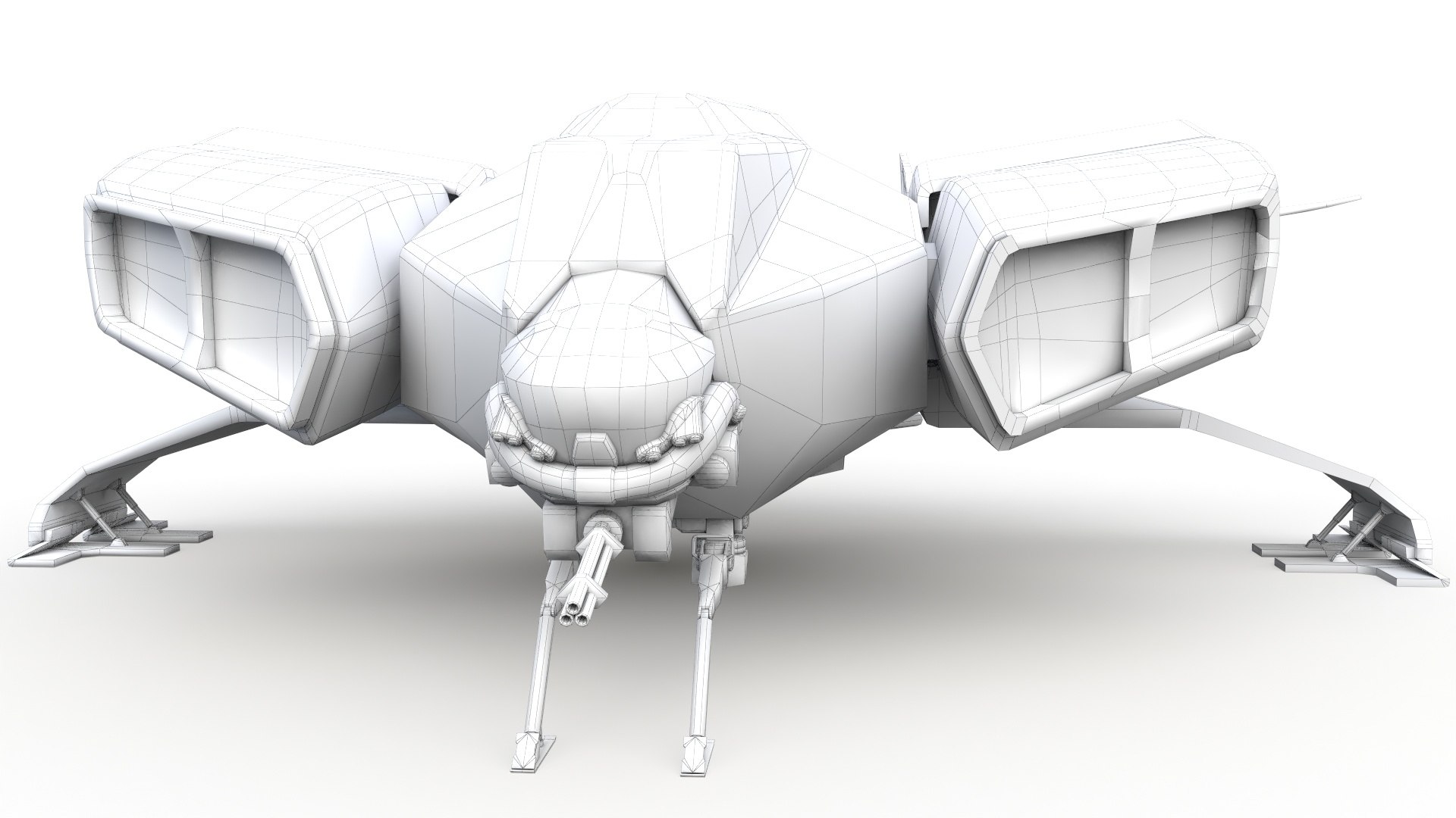 3D 3D Dropship Model - TurboSquid 1932900