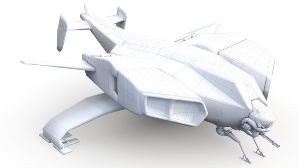 3D 3D Dropship model - TurboSquid 1932900