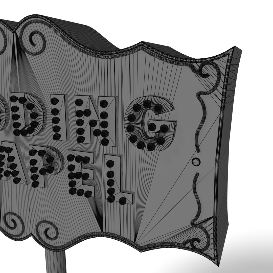 Graceland Chapel 3D Model - TurboSquid 1329107