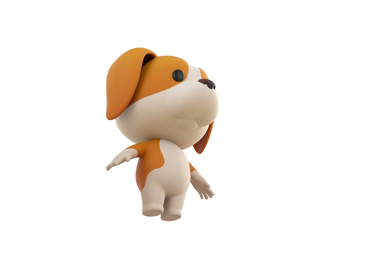 Character206 Beagle Dog 3D Model - TurboSquid 2023345