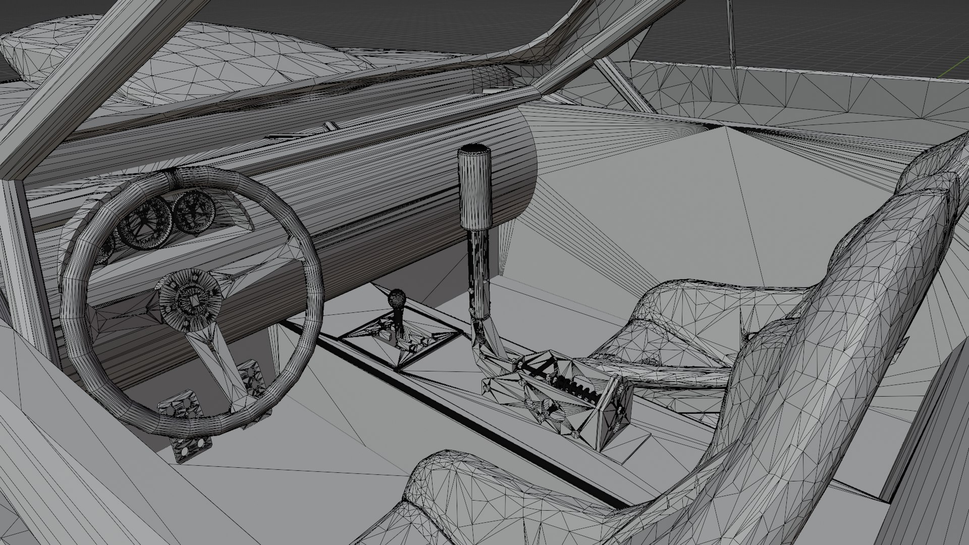 3D Model Custom Drag Race Car - TurboSquid 2269813