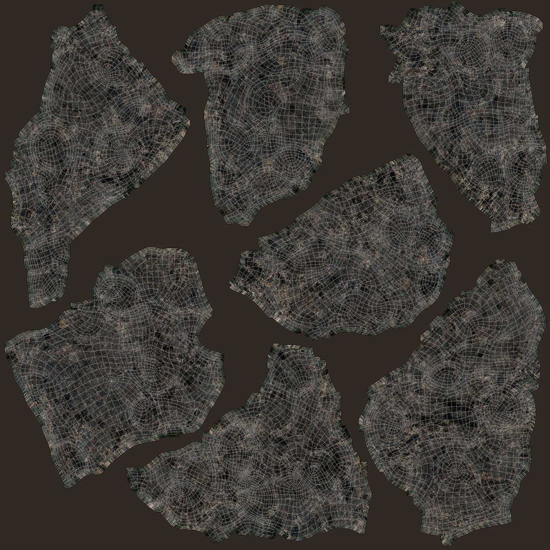 Asteroid Scanline Ready 3D Model - TurboSquid 1572930