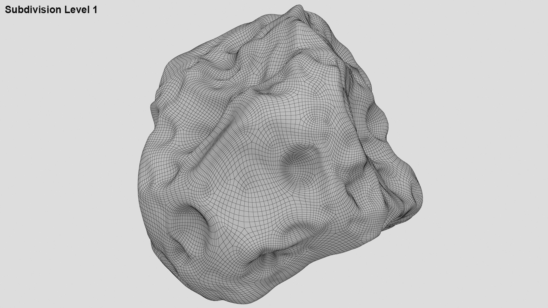 Asteroid Scanline Ready 3D Model - TurboSquid 1572930