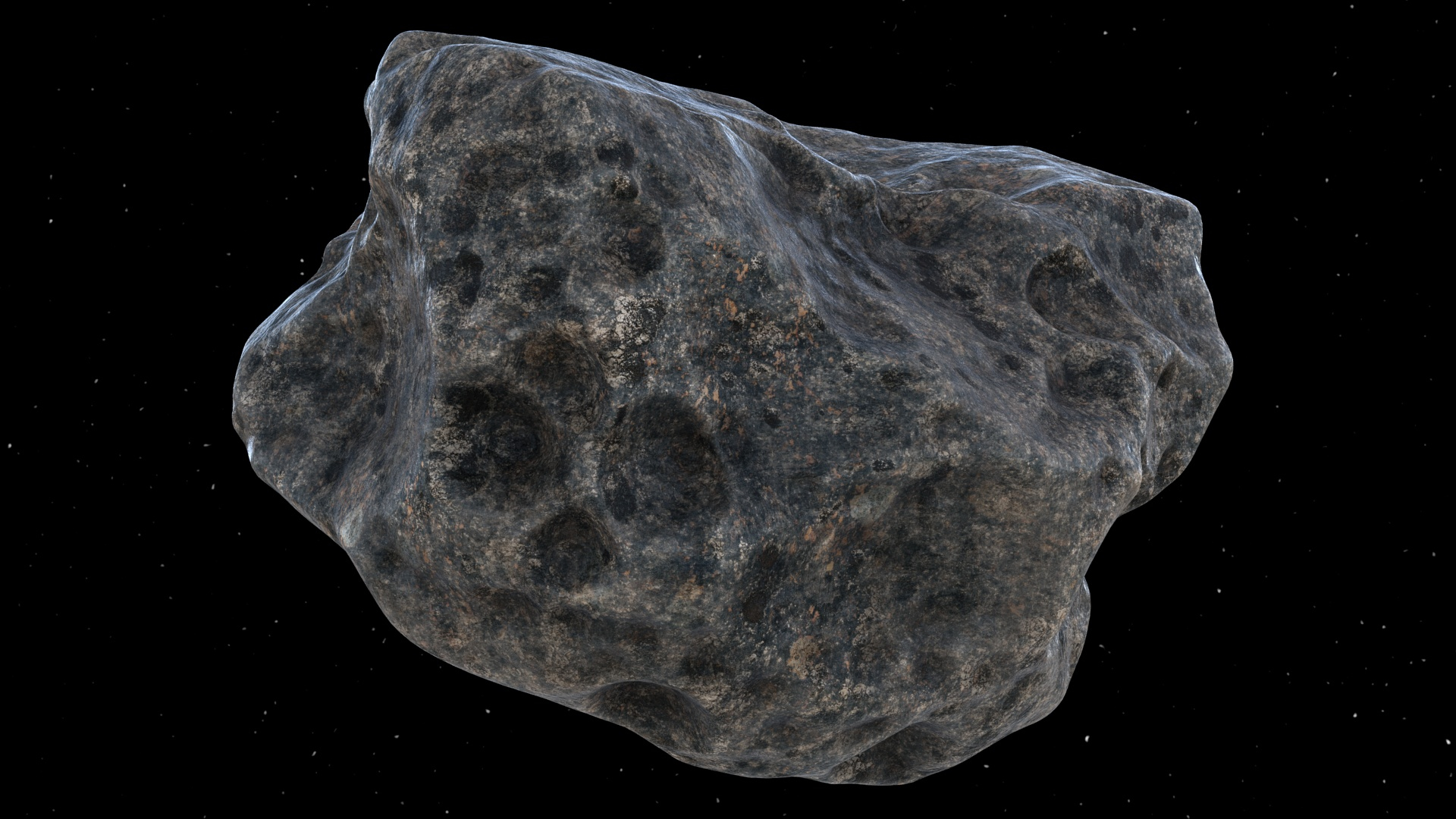 Asteroid Scanline Ready 3D Model - TurboSquid 1572930