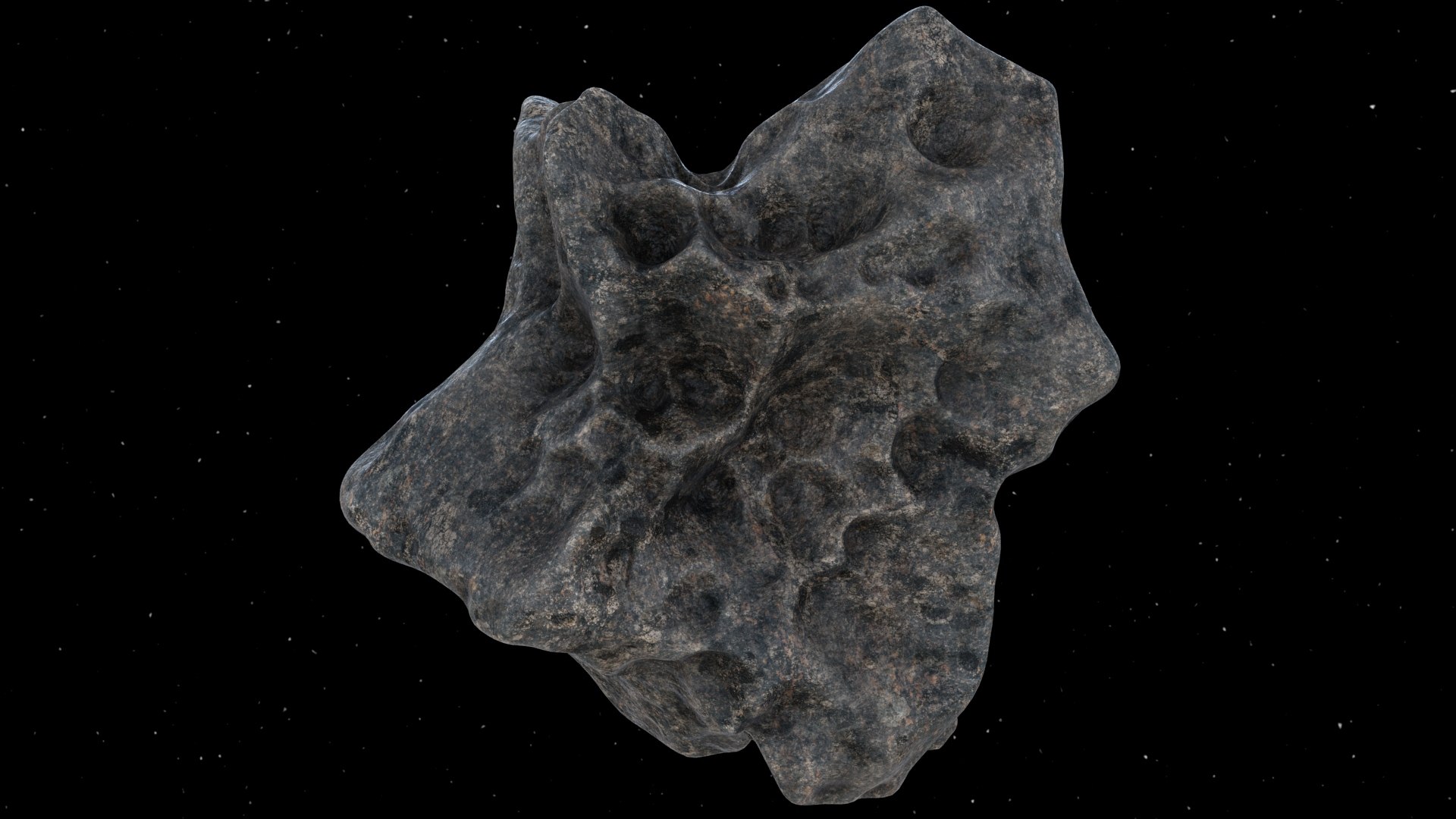 Asteroid Scanline Ready 3D Model - TurboSquid 1572930