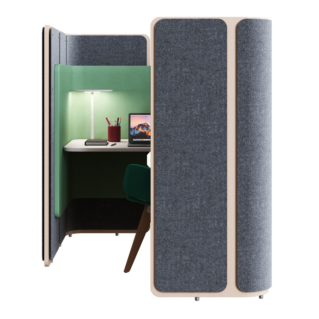 3D Model OrangeBox - Coppice WorkStation 02 - TurboSquid 1825608