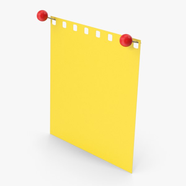Sticky Note 3D Models for Download | TurboSquid