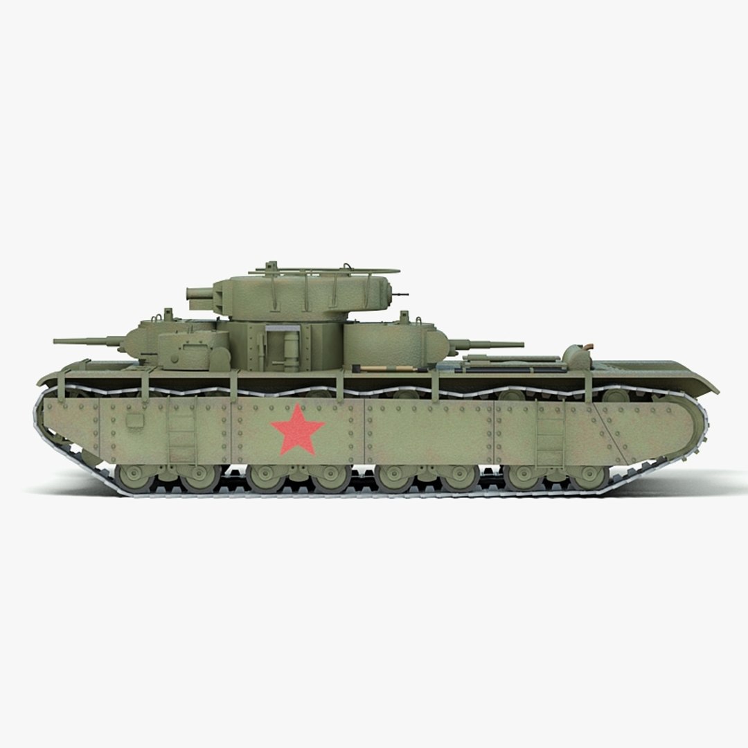 3d Ww2 Soviet Heavy Tank
