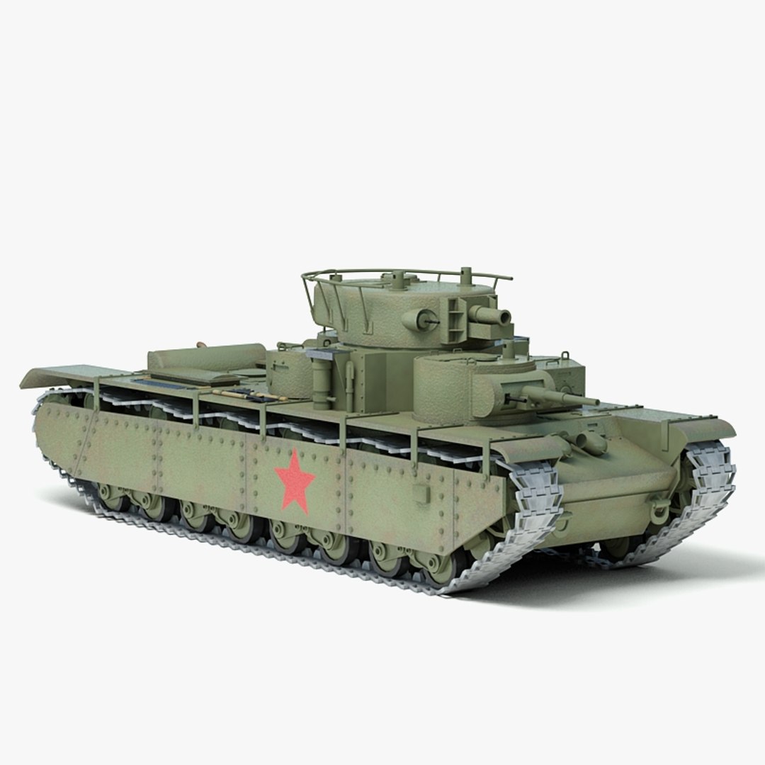 3d Ww2 Soviet Heavy Tank