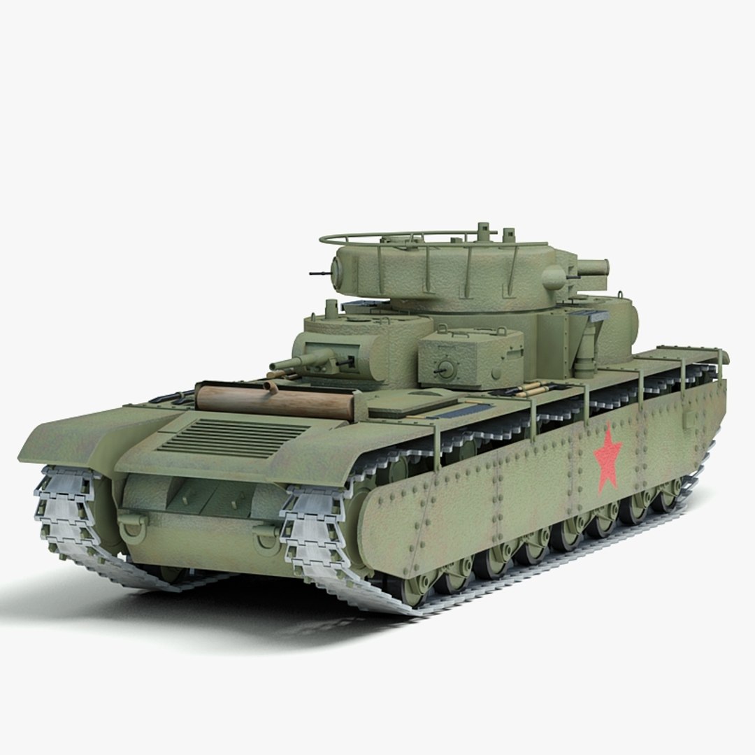 3d Ww2 Soviet Heavy Tank