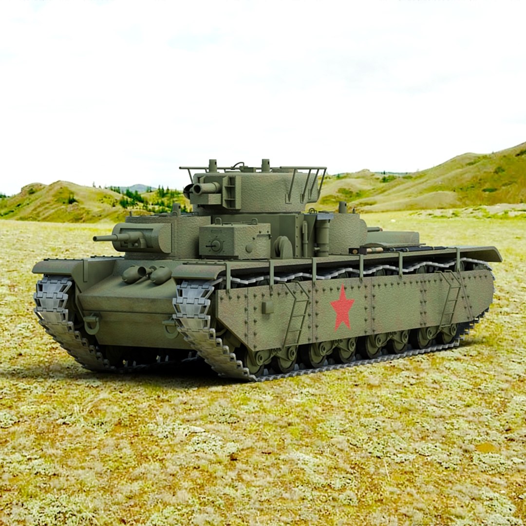 3d Ww2 Soviet Heavy Tank