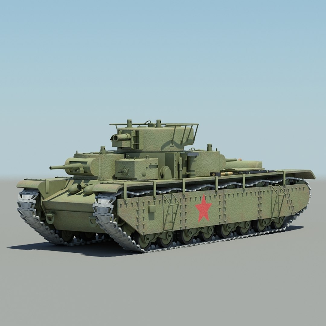 3d Ww2 Soviet Heavy Tank