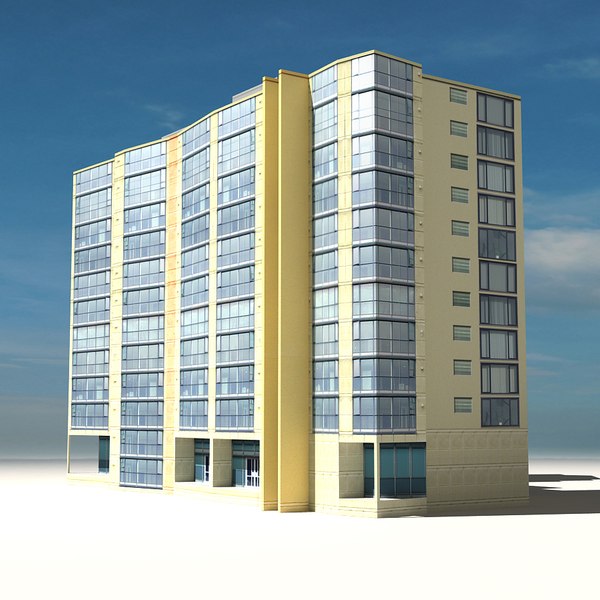Apartment Building SketchUp Models for Download | TurboSquid