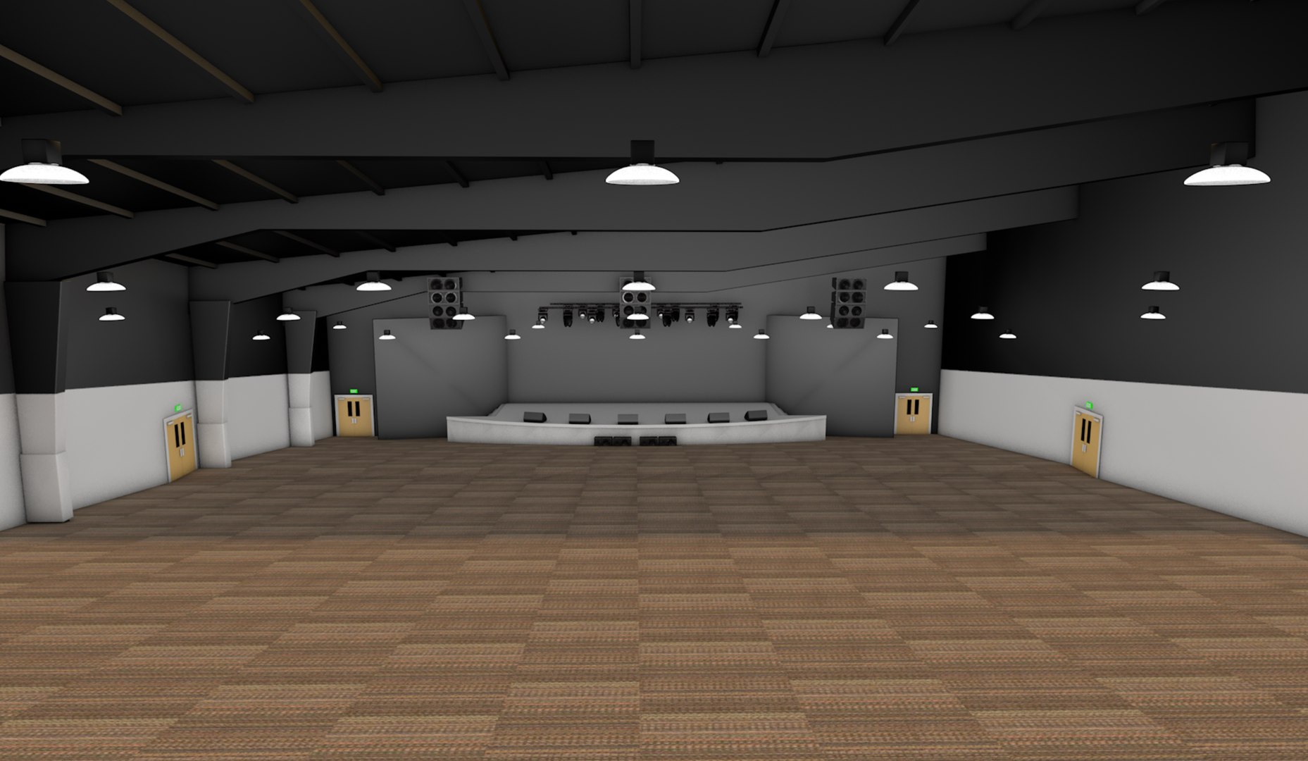 Chapel Church 3D Model - TurboSquid 1659429