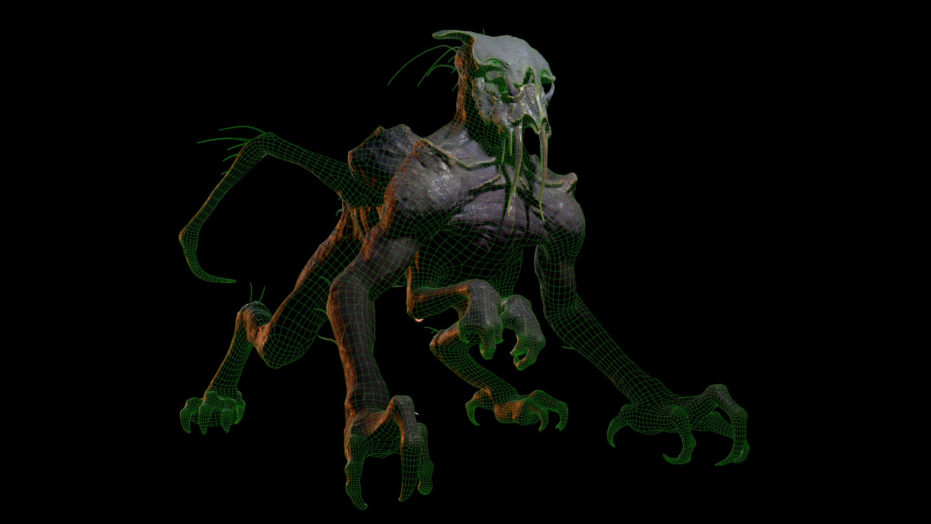 3D Character Alien Model - TurboSquid 1694550