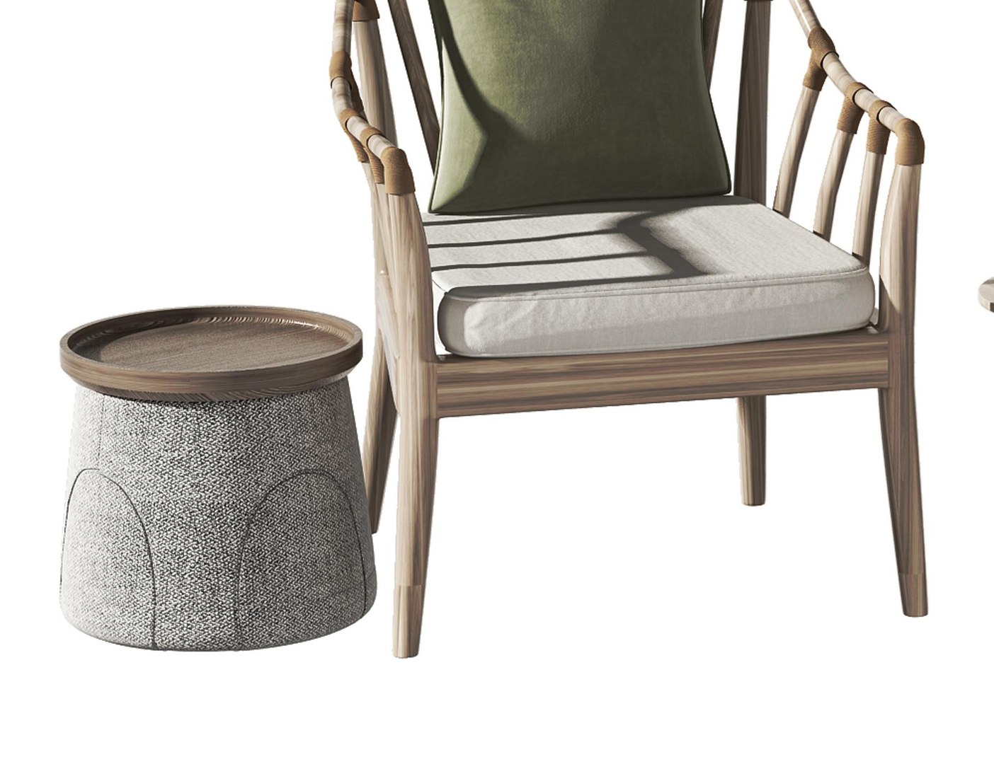 3D style New leisure Chinese chair model - TurboSquid 2124204