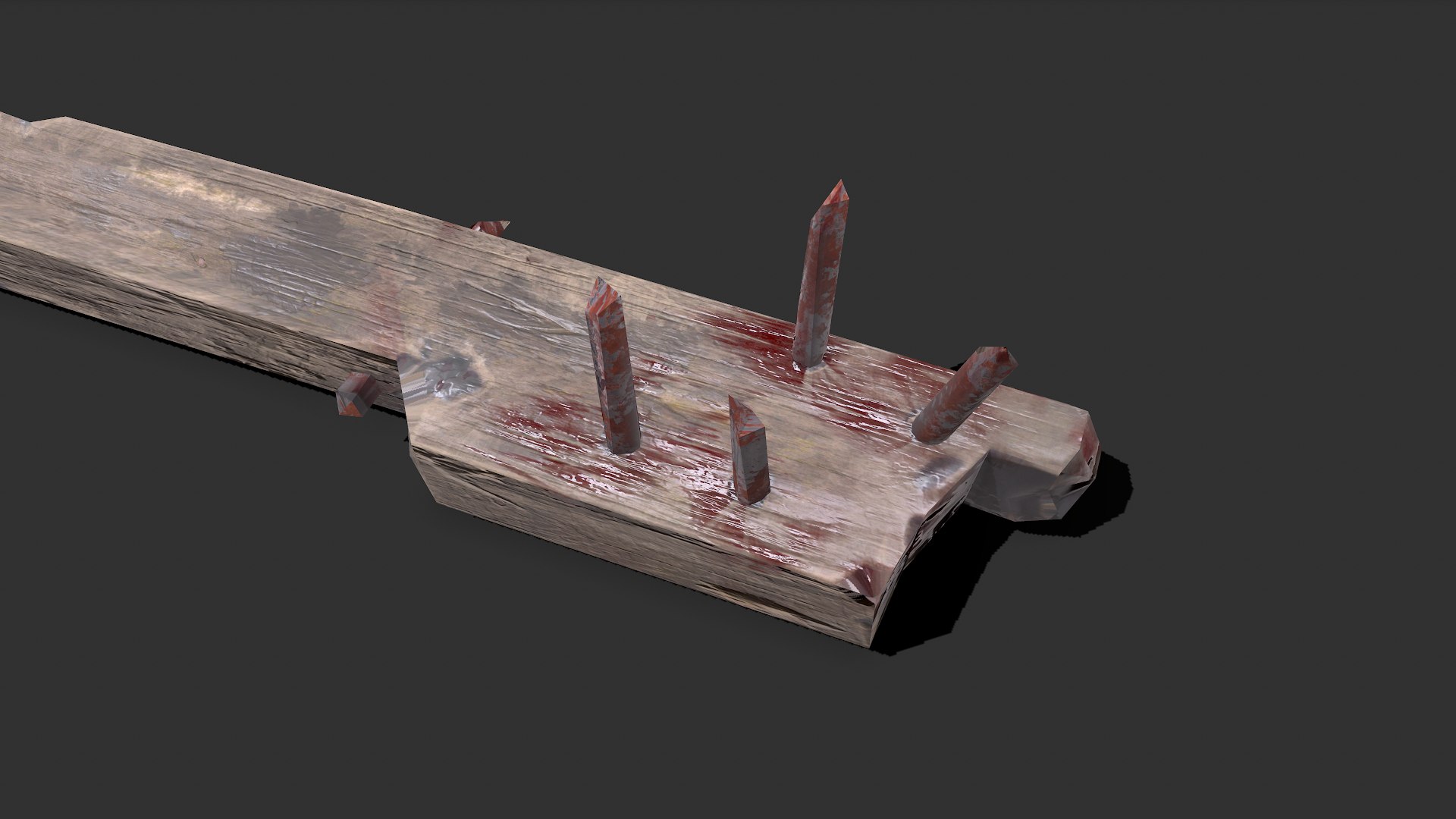 Free 3D Nailed Plank Melee Weapon Low-poly PBR Free Model - TurboSquid ...