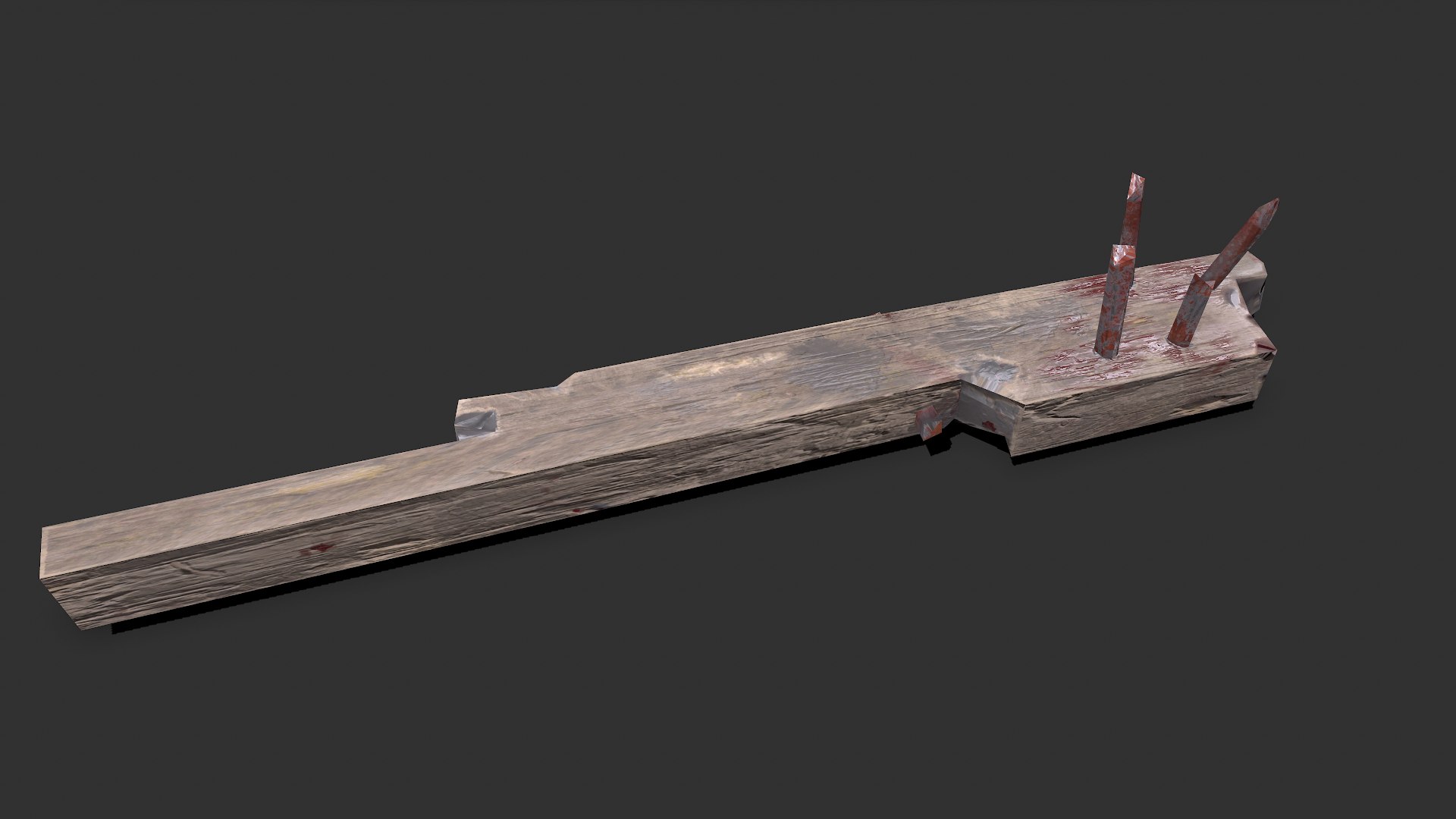 Free 3D Nailed Plank Melee Weapon Low-poly PBR Free Model - TurboSquid ...