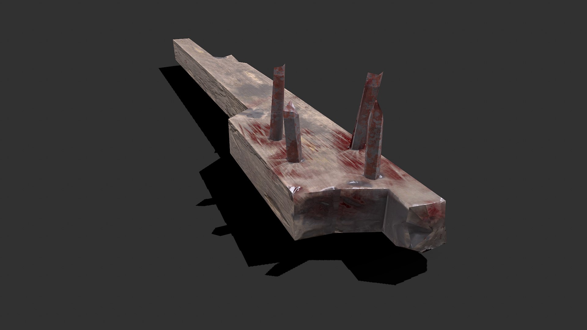 Free 3D Nailed Plank Melee Weapon Low-poly PBR Free Model - TurboSquid ...