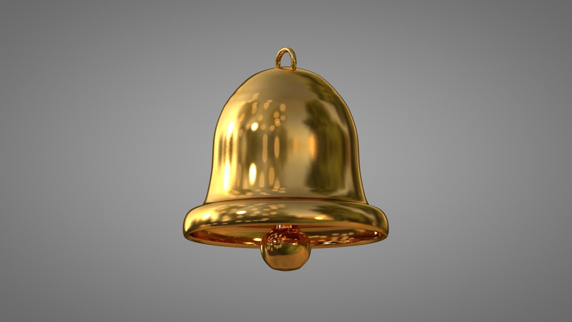 Gold Gong 3D Model - TurboSquid 1658150