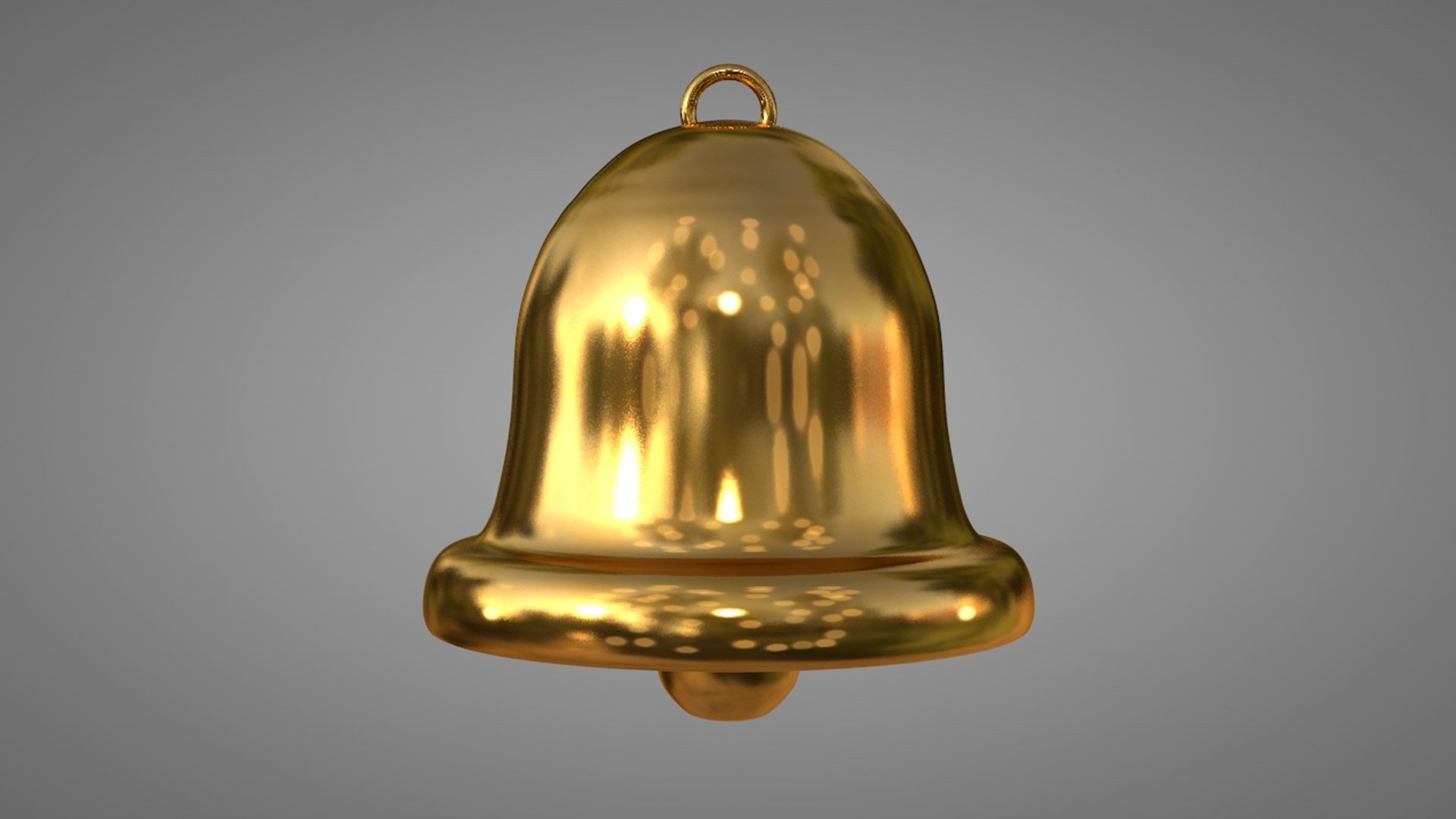 Gold Gong 3D Model - TurboSquid 1658150