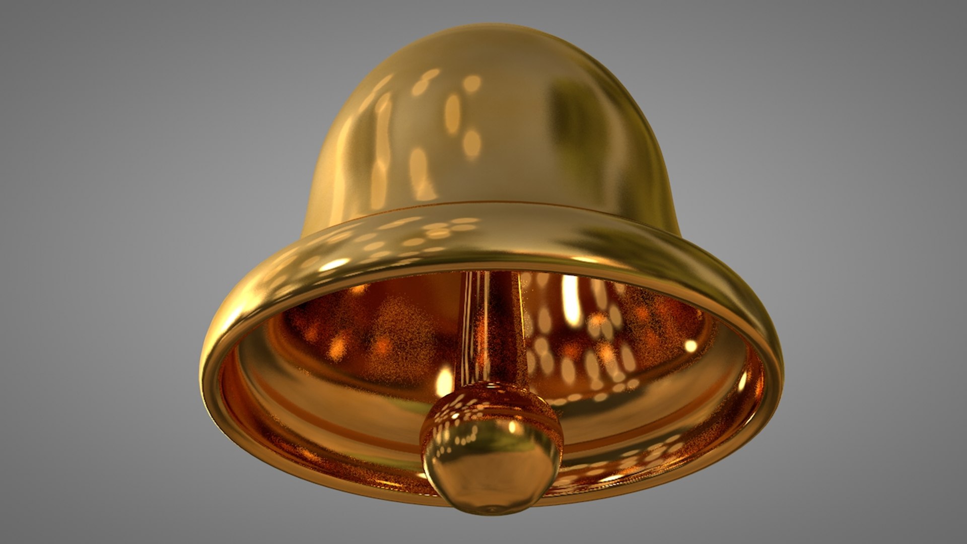 Gold Gong 3D Model - TurboSquid 1658150
