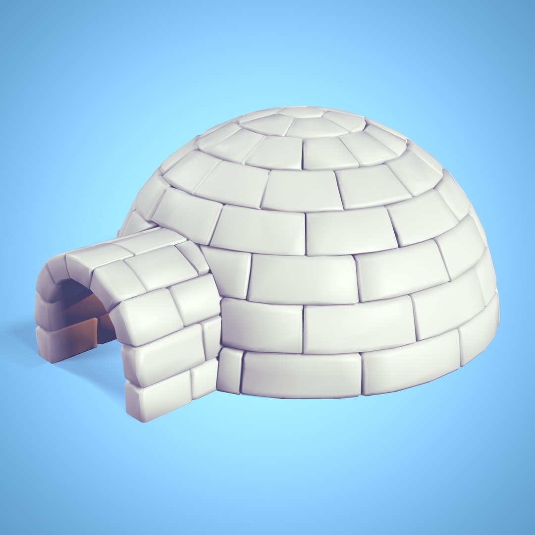 3D Igloo - TurboSquid 2178702