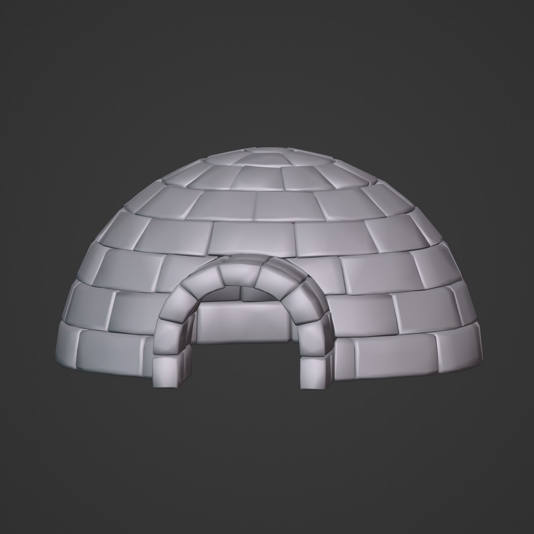 3D Igloo - TurboSquid 2178702