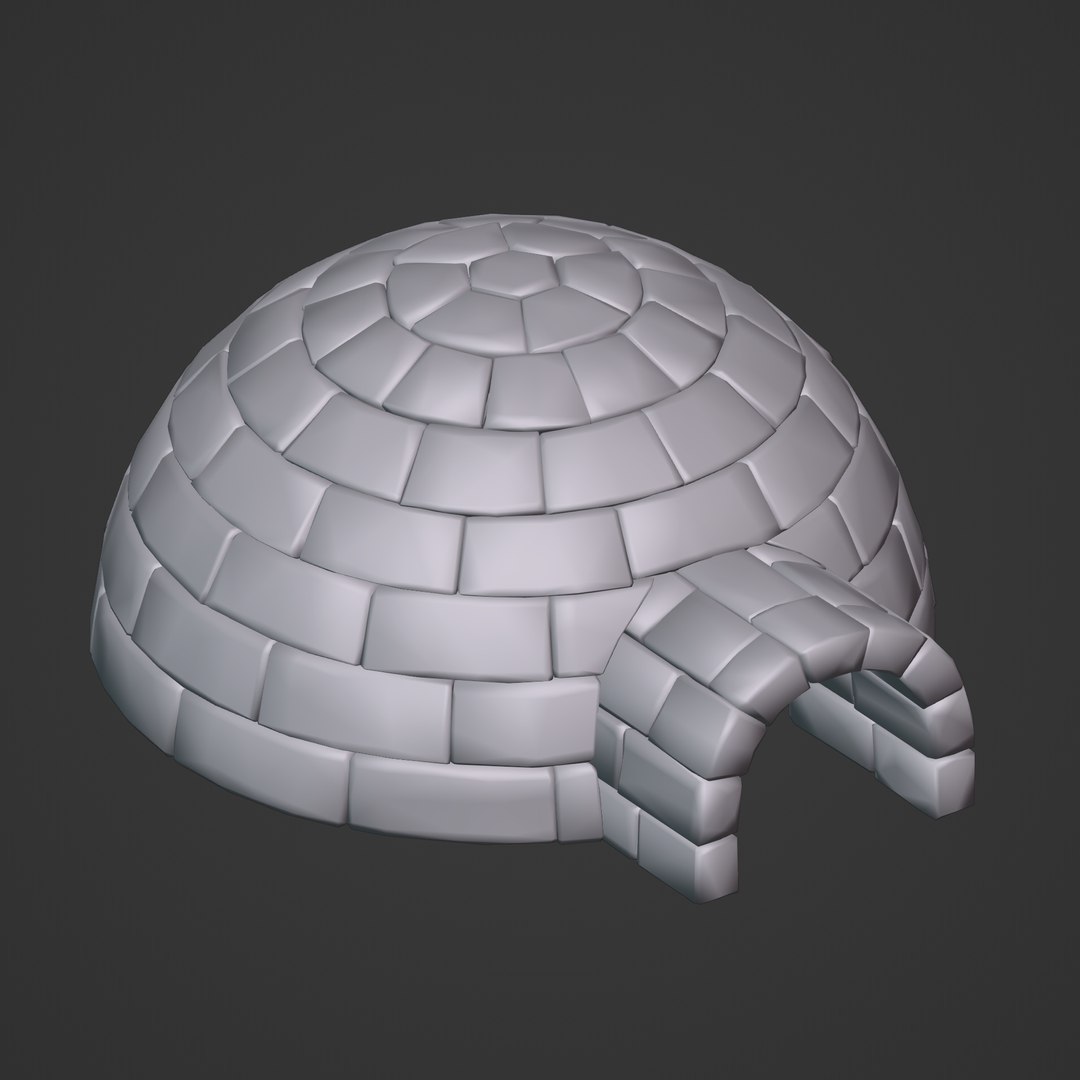 3D Igloo - TurboSquid 2178702