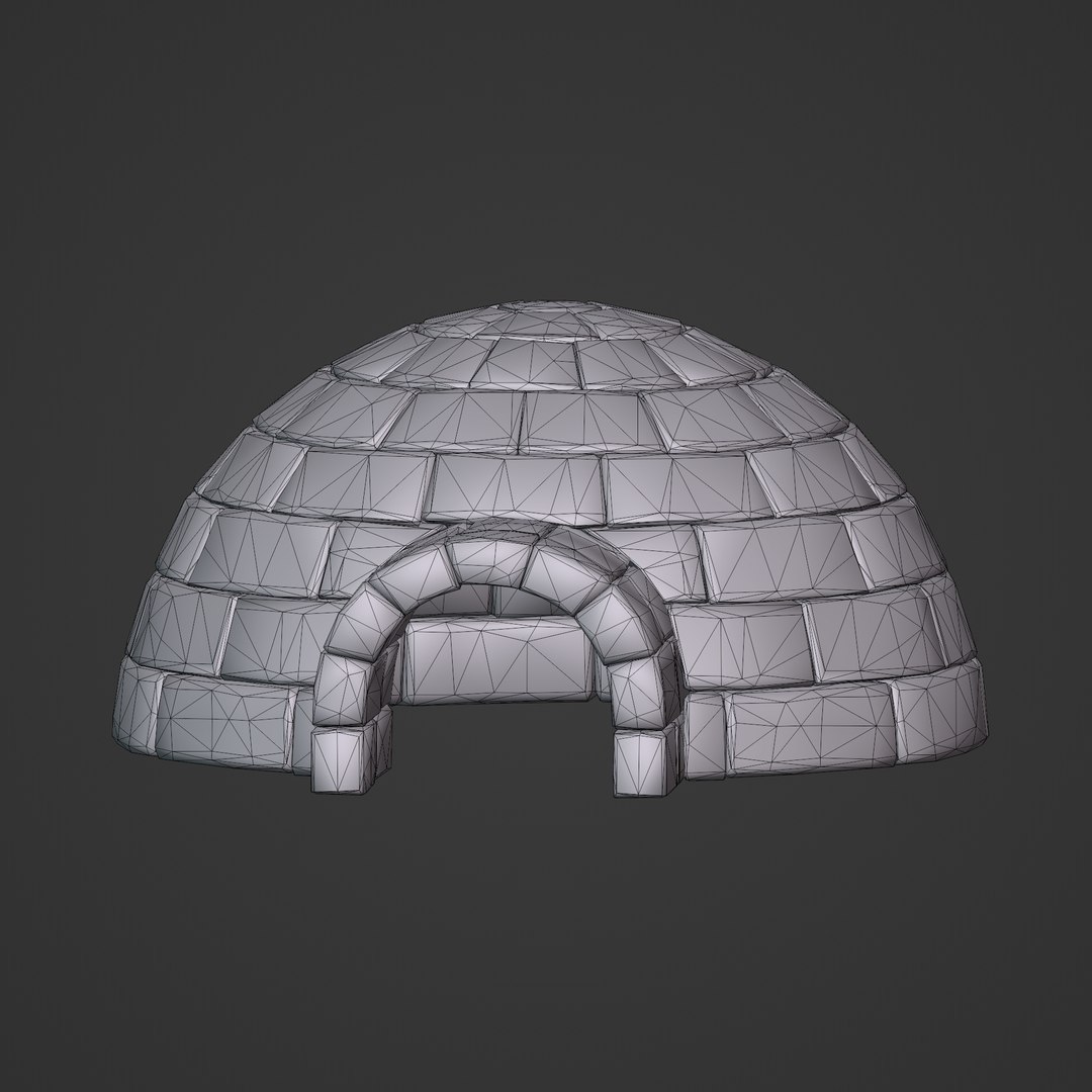 3D Igloo - TurboSquid 2178702