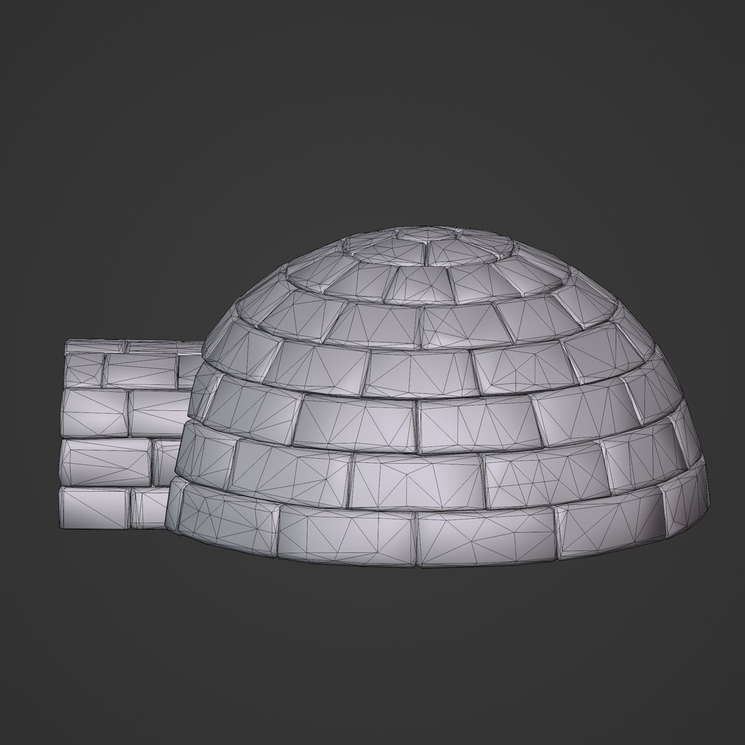 3D Igloo - TurboSquid 2178702