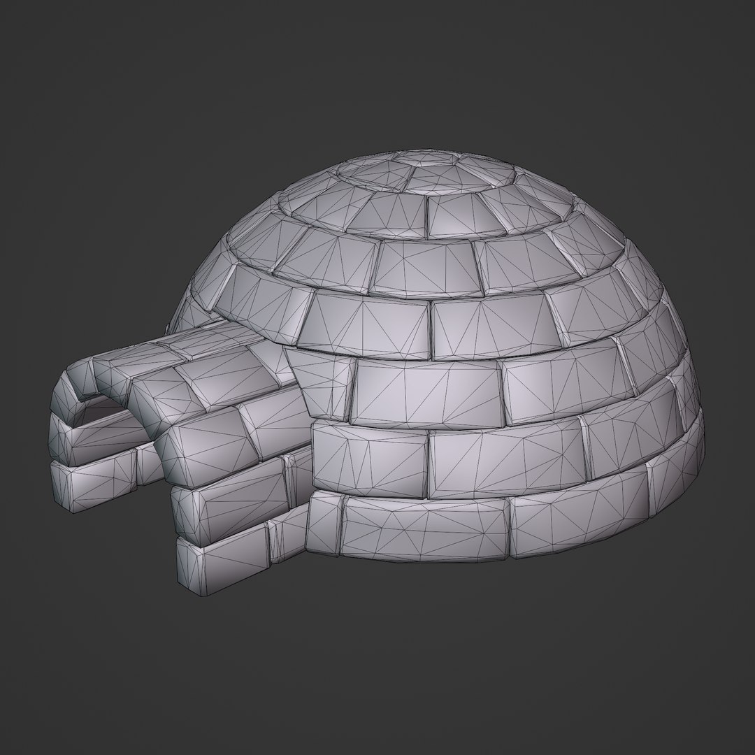 3D Igloo - TurboSquid 2178702