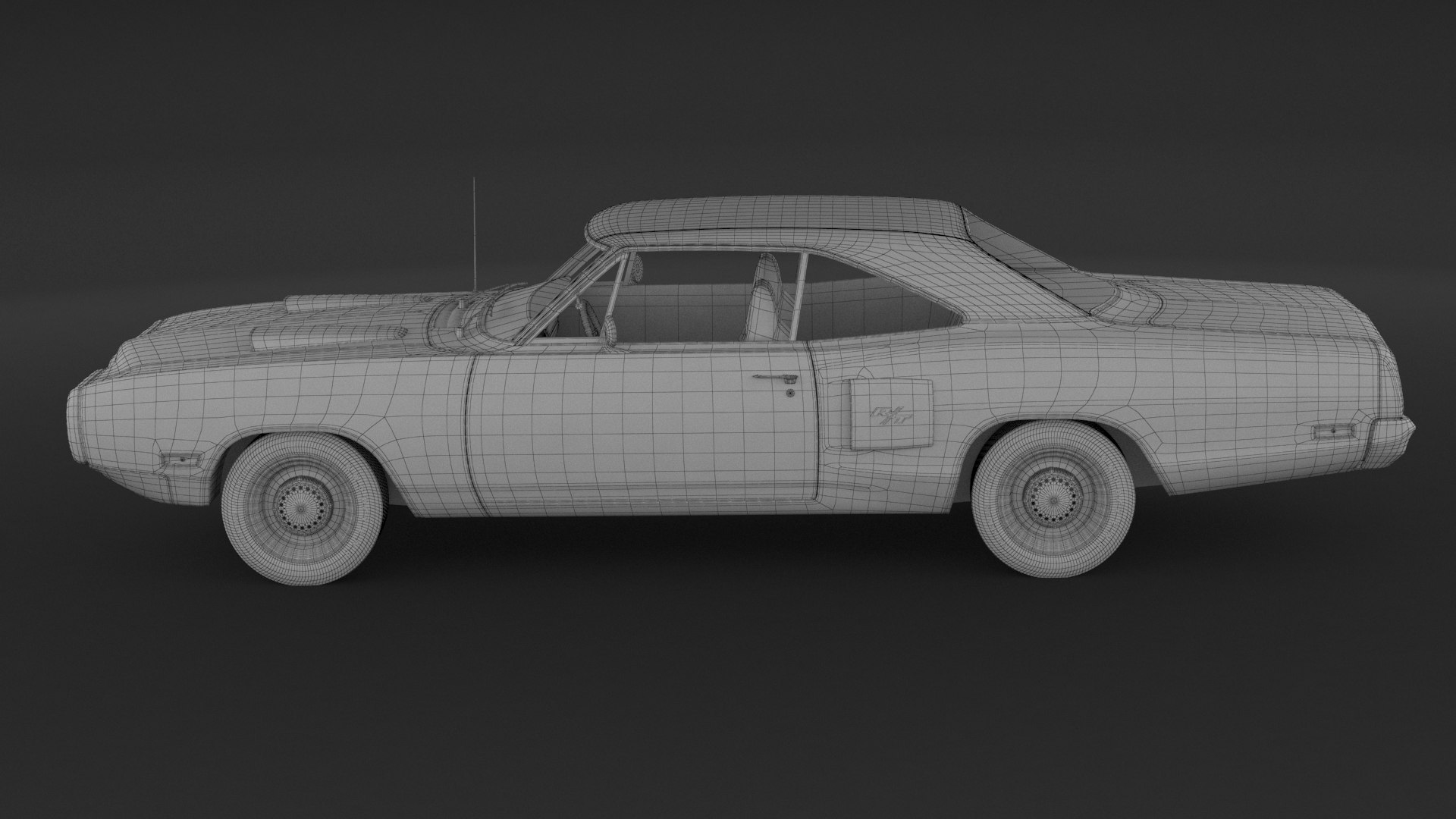 3D 70 Coronet Rt Max Model - TurboSquid 1918755