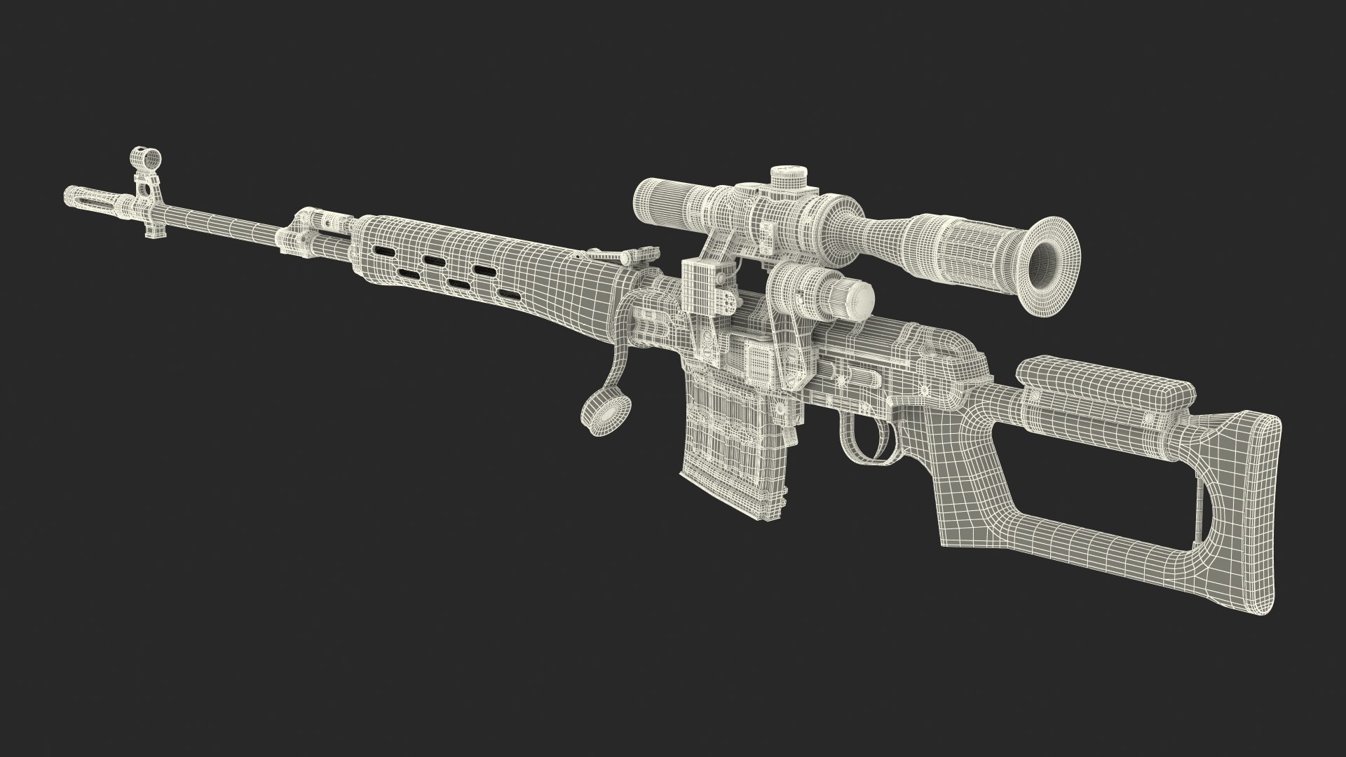 Sniper Rifles Collection 3 - TurboSquid 2428671