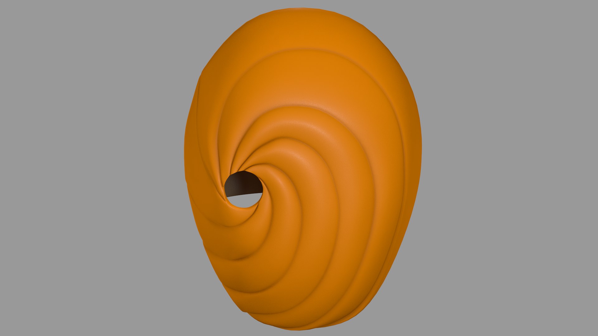 3D Mask Obito Orange - TurboSquid 1711559