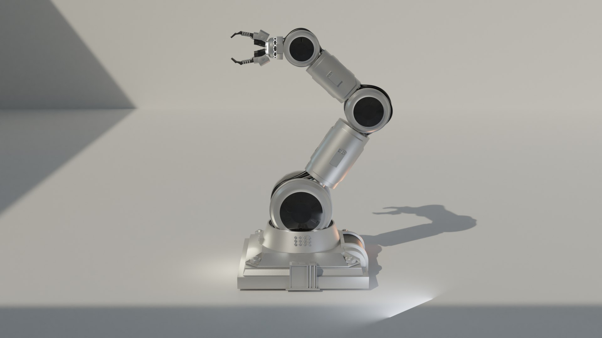 3D Mechanical Arm Model - TurboSquid 1713888