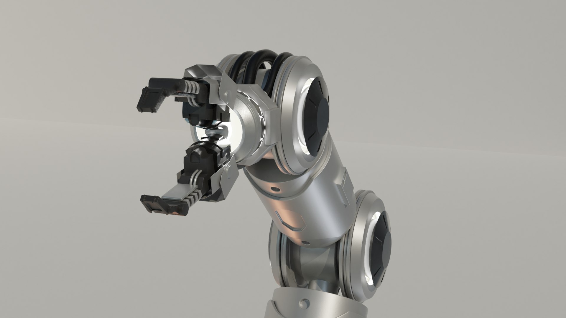 3D Mechanical Arm Model - TurboSquid 1713888